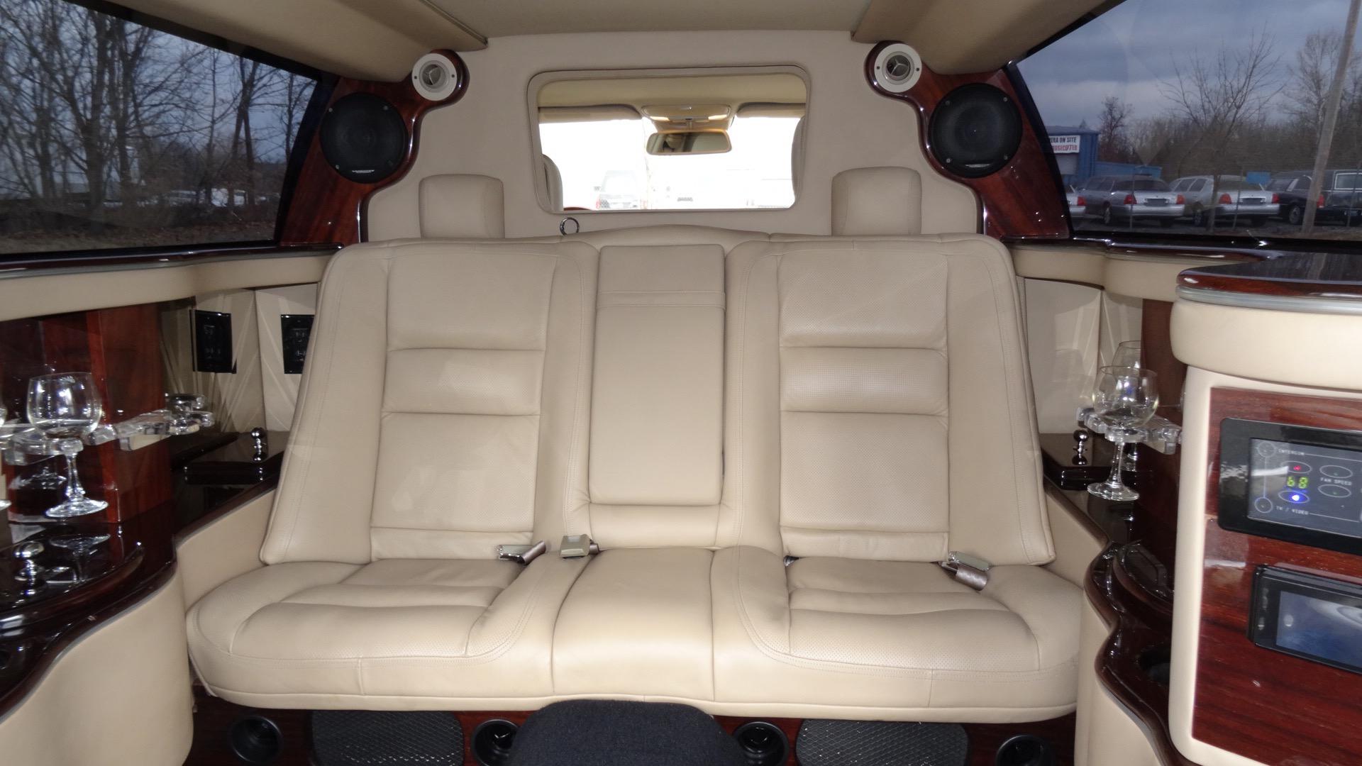 Mercedes Benz Limousine Interior
